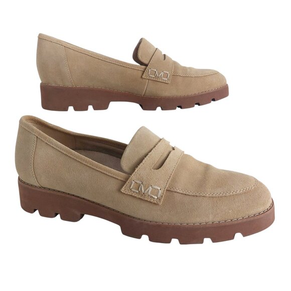 Vionic | Shoes | Vionic Womens Penny Loafers Tan Size 95 Comfort Dressy ...